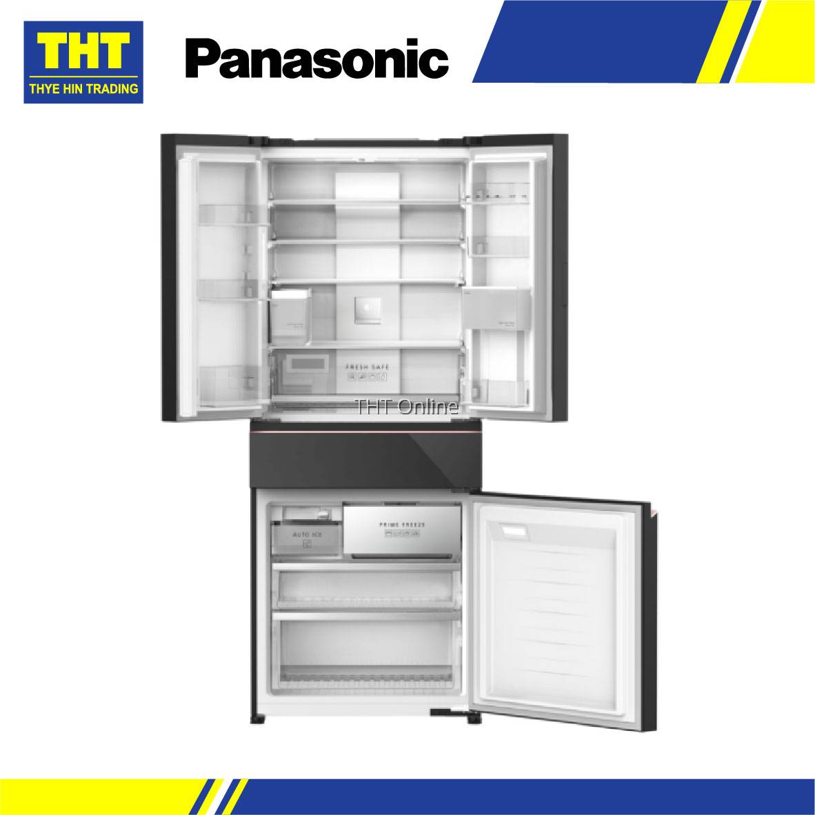 Panasonic 583L Inverter Premium 4-door Refrigerator NR-YW590YMMM