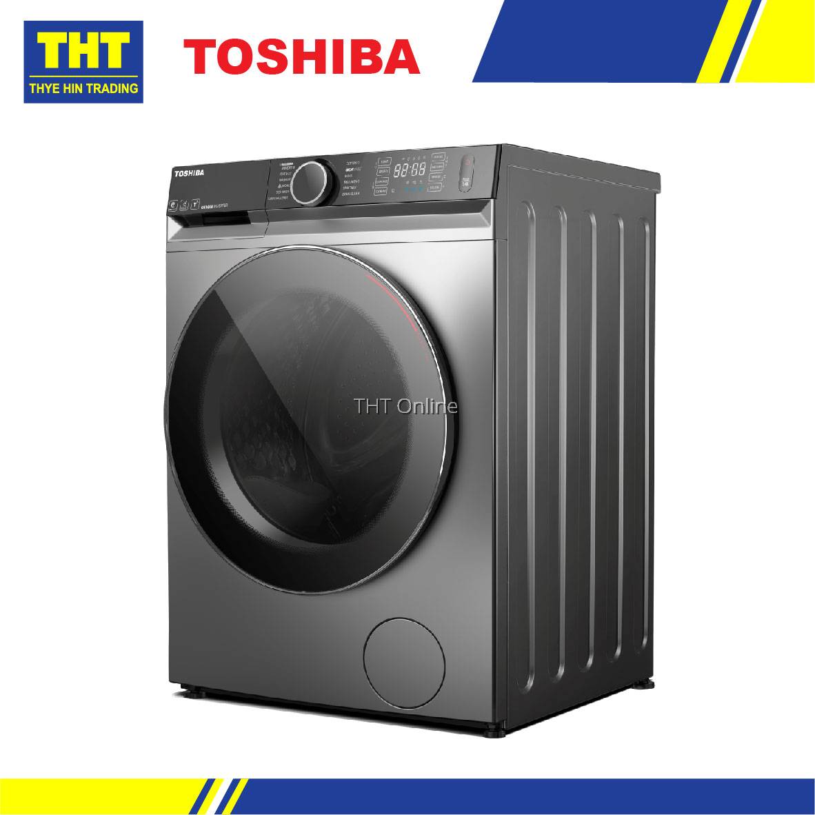 [ 8.5KG] Toshiba Inverter Front Load Washer TW-BK95GF4M(SK)