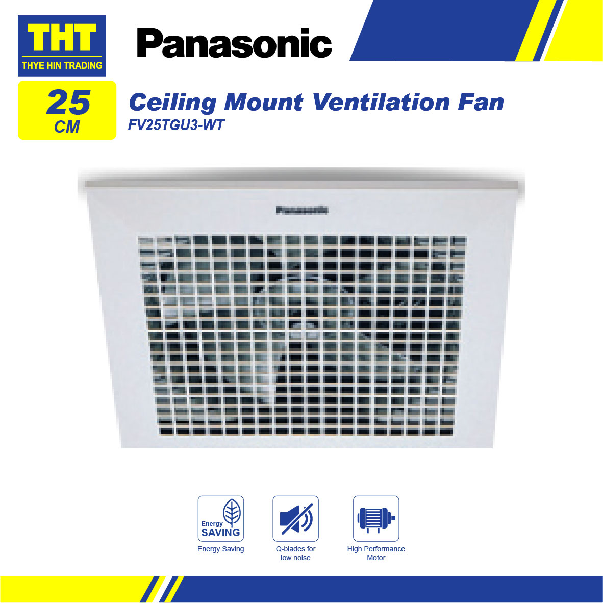 Panasonic Ceiling Ventilation Fan Singapore | Shelly Lighting